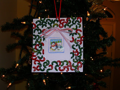 Grandma's Little Pearls: Easy Christmas Frame Craft