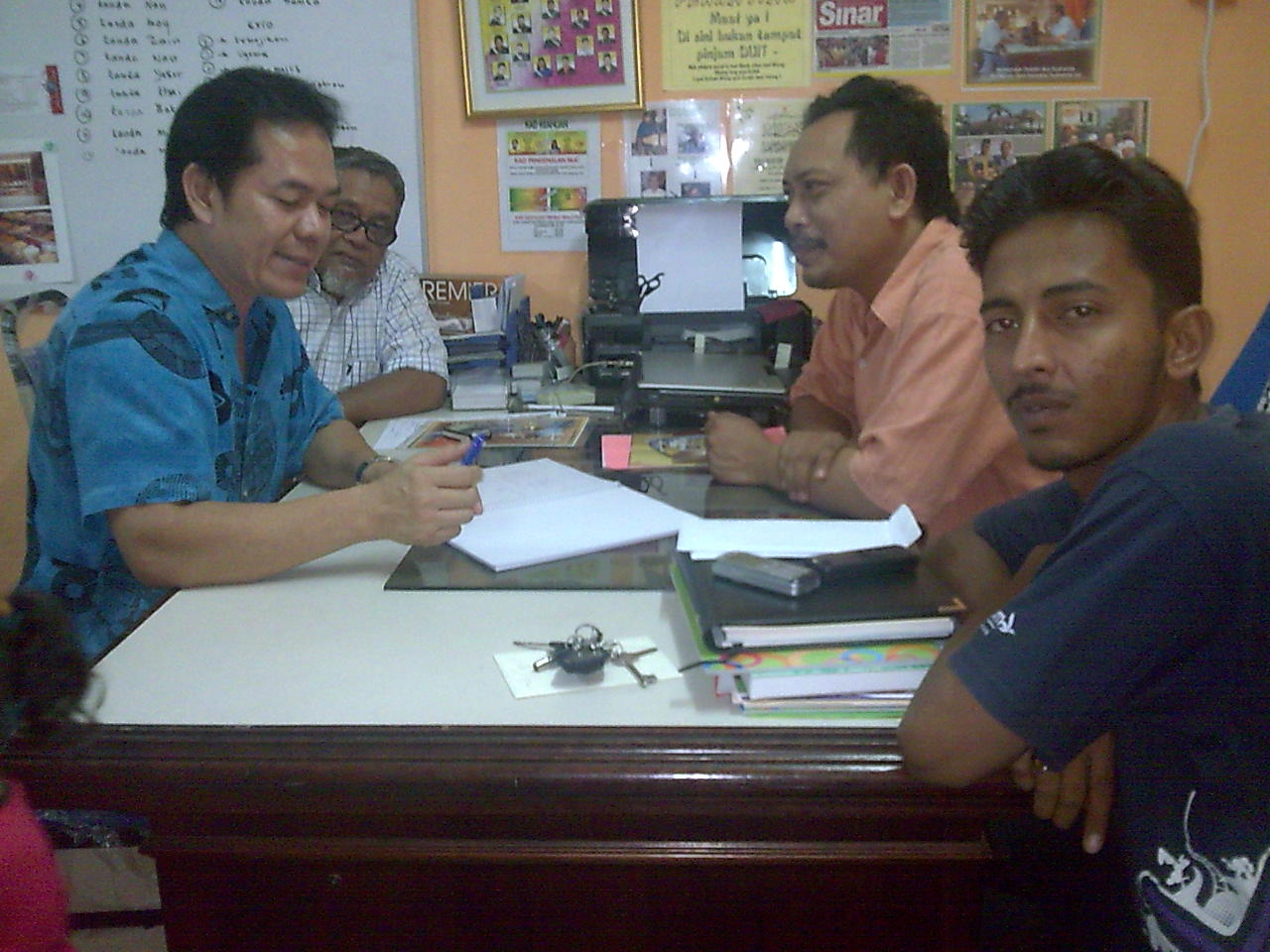 AKRAB KAJANG: YM Ayahda Zami Ismail dan Zaidi Omar