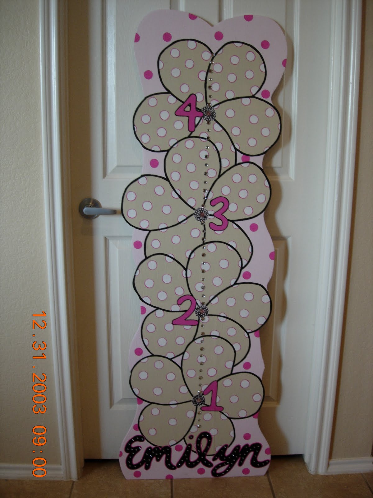 ABC & Designs: Custom Made Height Measuring Boards