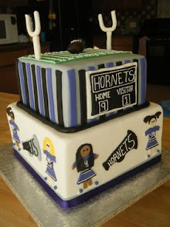 Cassy's Cakes: Football/Cheer Cake