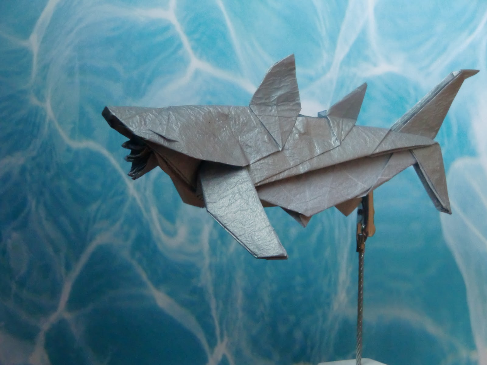 Tiburón blanco de Quentin Trollip ~ El Plegadero ORIGAMI