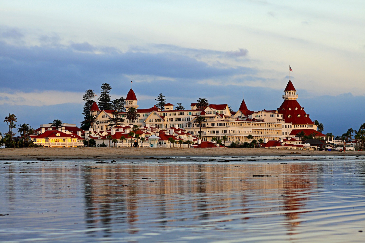 There's a Newf in My Soup!: Tranquil Thursdays - The Beach at the Del
