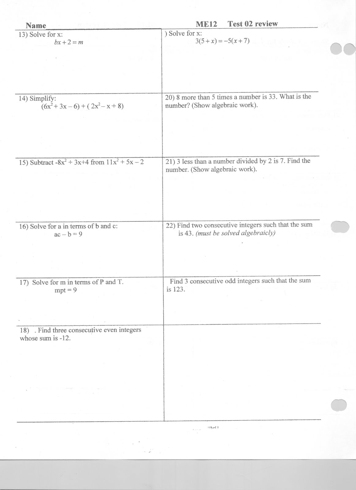 Mr. Napoli's Algebra: Aim: How do we solve percent word problems?