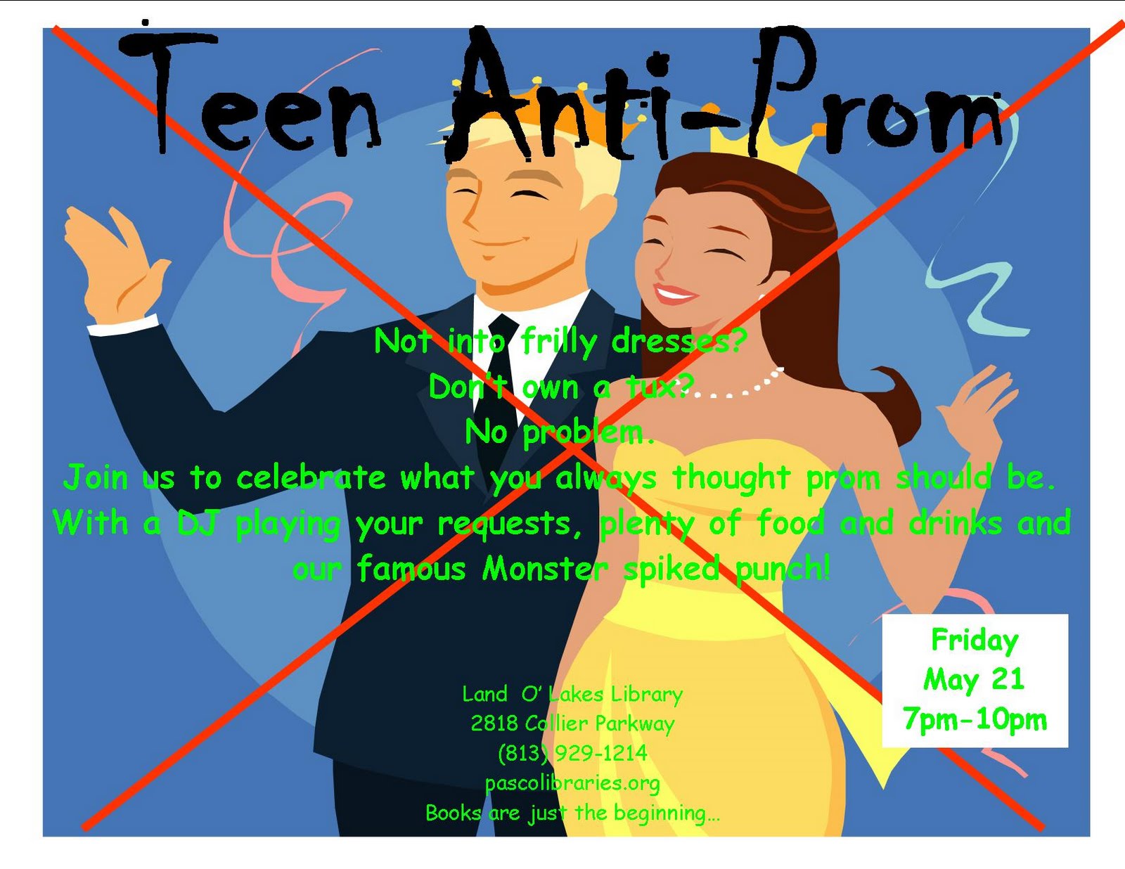 Anti-Prom | PCLS Land O' Lakes Library Blog