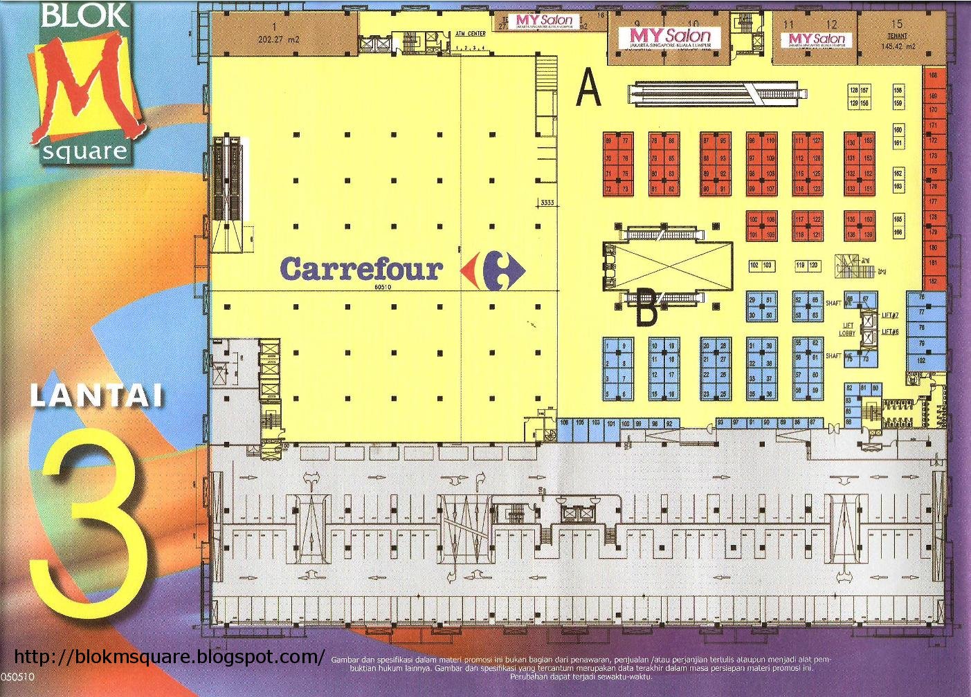 Blok M Square: Lantai 1 Blok M Square