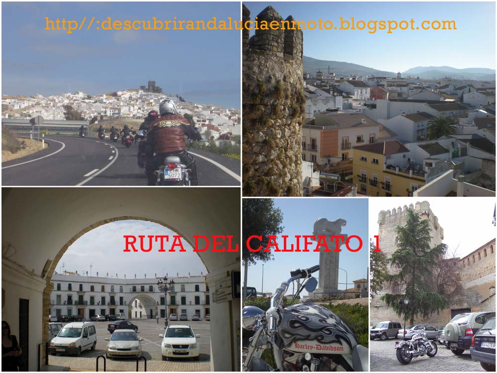 Descubrir Andalucía en moto: RUTA DEL CALIFATO I (250 Kilómetros)