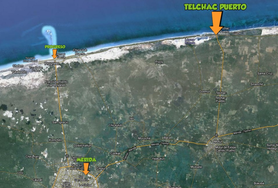 De PASEO con los Cotys: Telchac Puerto, Yucatán