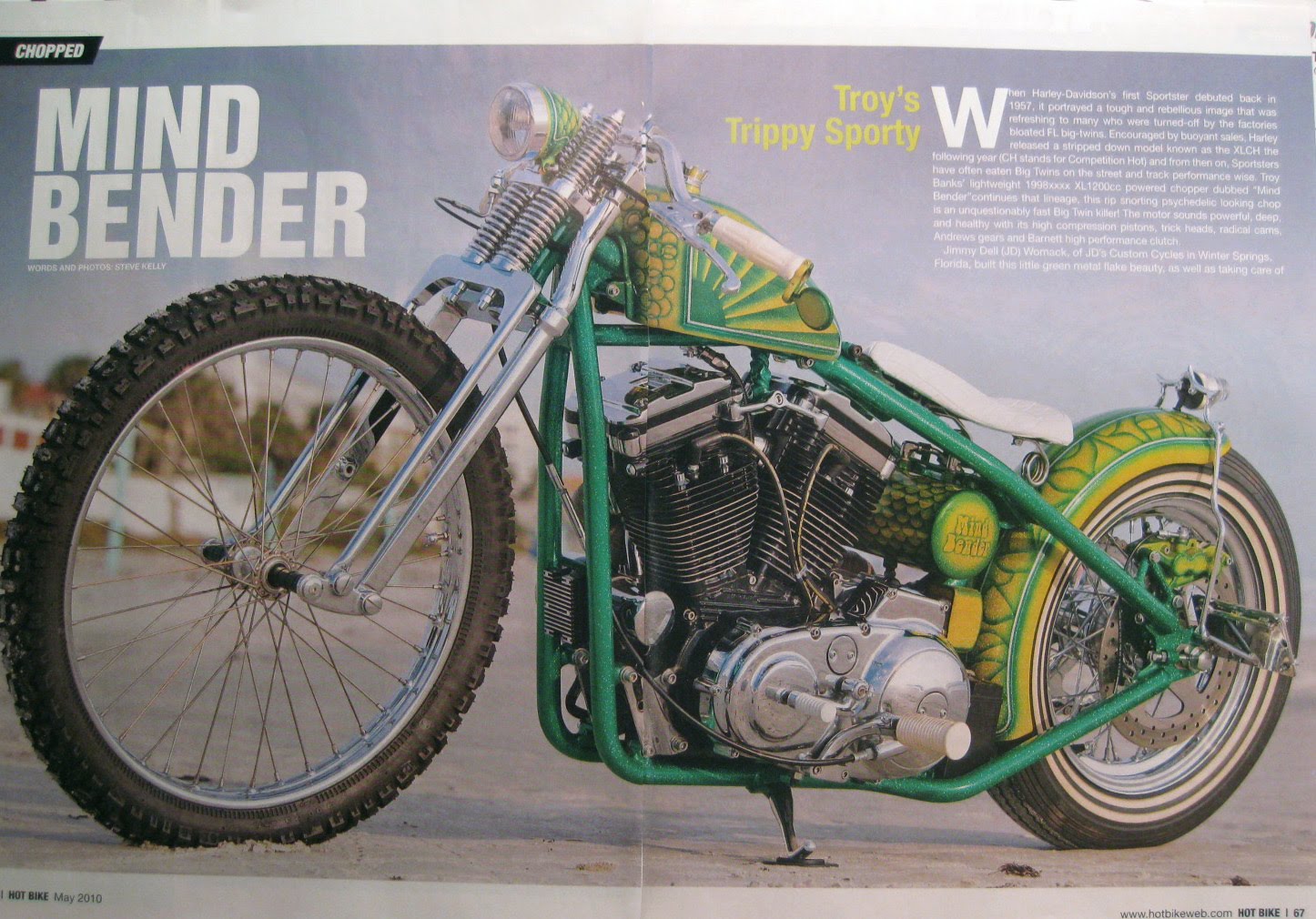 JD's Custom Cycles: Hot Bike Magazine