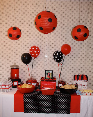 Party Tinkers: Catherine's 3rd Birthday Ladybug Party