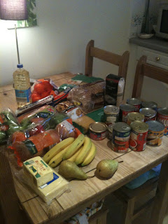 Sophie's Red Cross Food Parcel Challenge