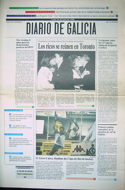 VisualMente: Exclusivo: El color en los periódicos españoles (20) De ...