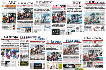 VisualMente: Exclusivo: El color en los diarios españoles (24) La ...