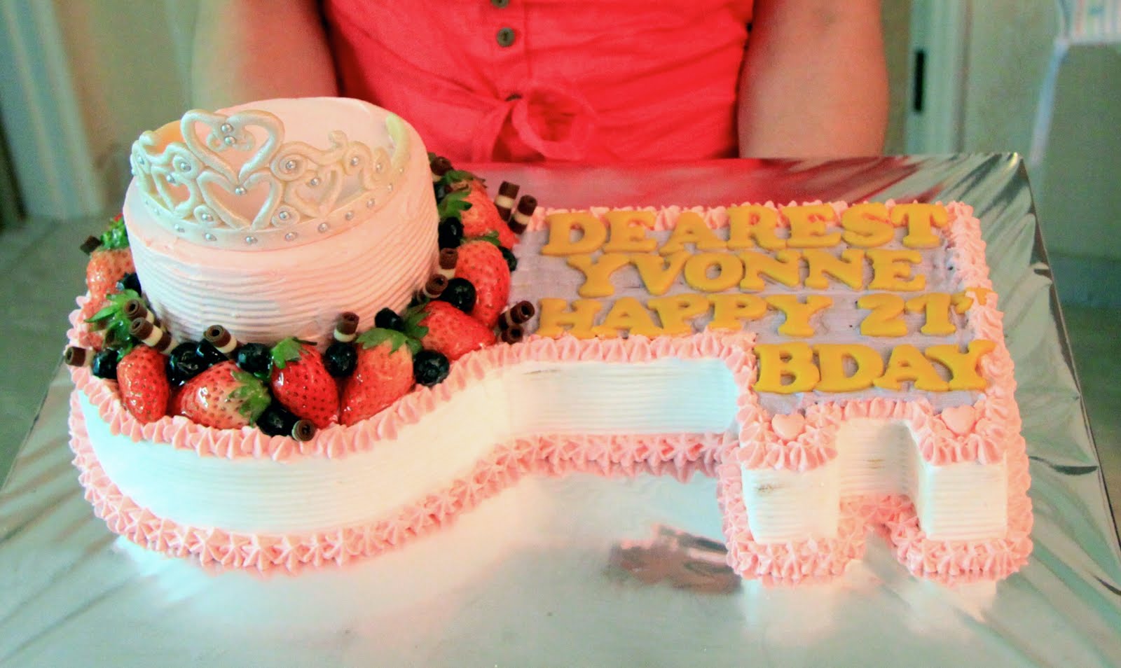 Girl Key Cake at Janita Huang blog