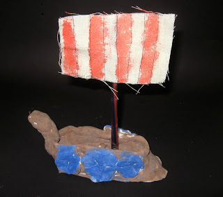 Art is Basic-- Art Teacher Blog: Clay Viking Ships