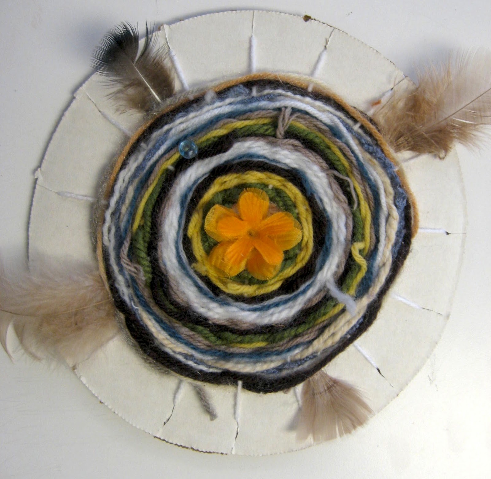 Art is Basic-- Art Teacher Blog: Circular Weaving