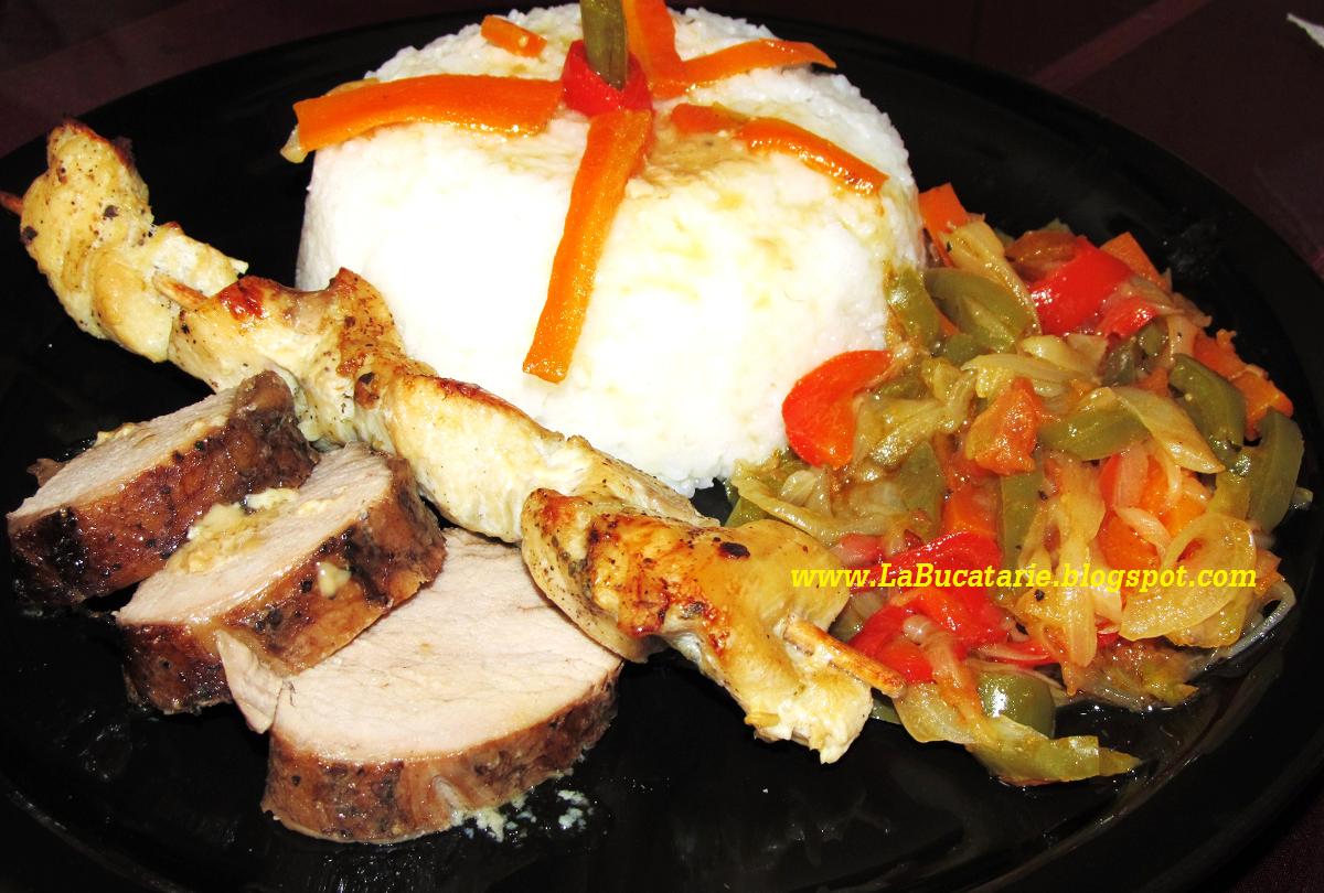 Marian's home made cooking blog: Muschiulet de porc si carne de pui la ...