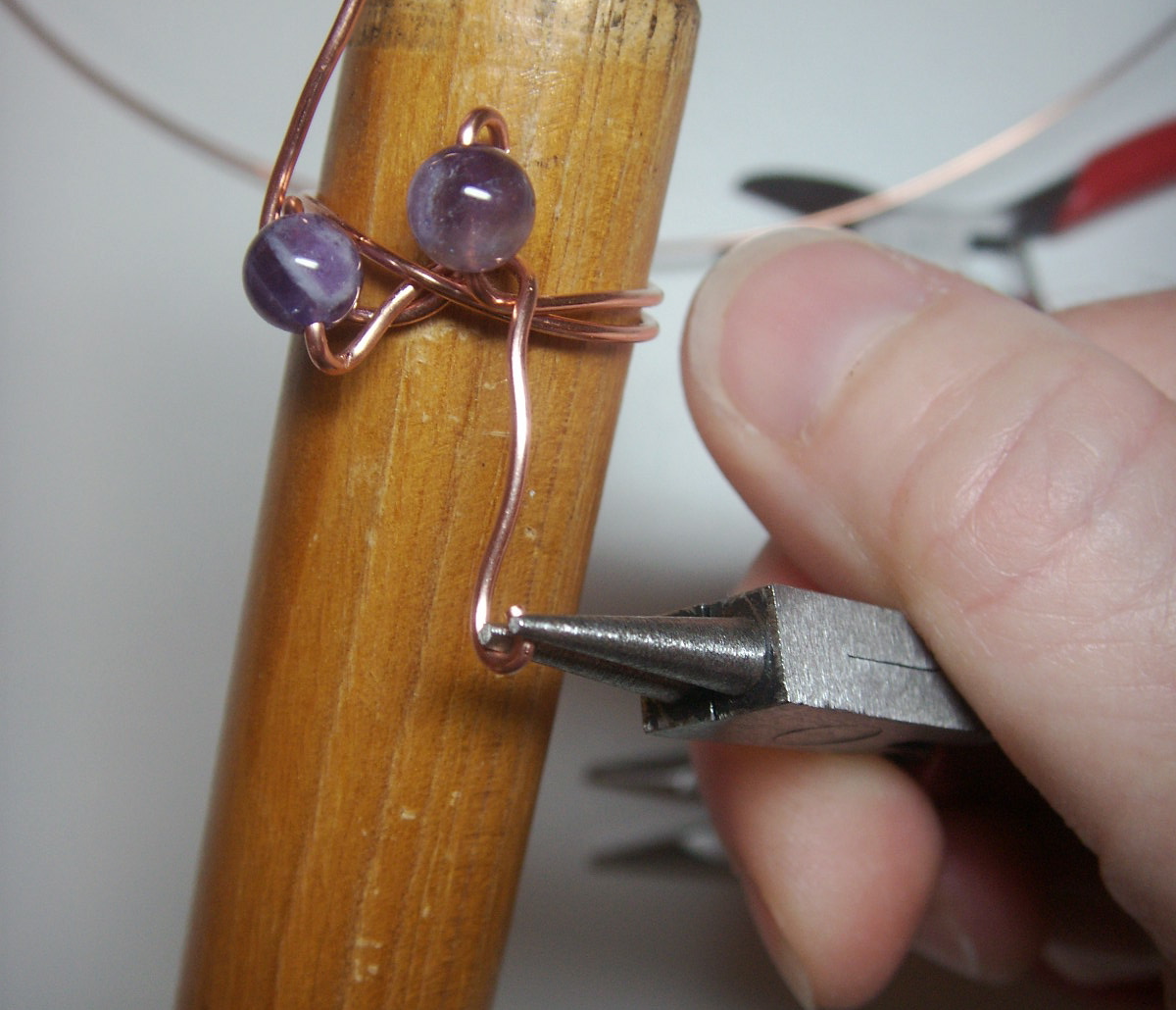 Karen Makes Stuff: Copper Ring Tutorial