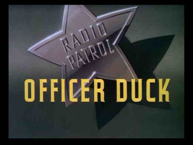 Cartoons of 1939: 131 Officer Duck