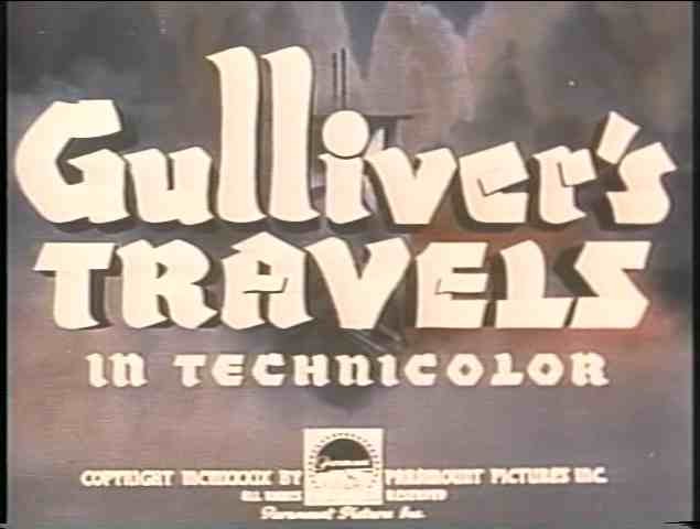 Cartoons of 1939: Feature Film: Gullivers Travels (Part 1)
