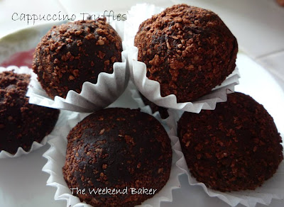 The Diary of the Weekend Baker.......: Cappuccino Truffles