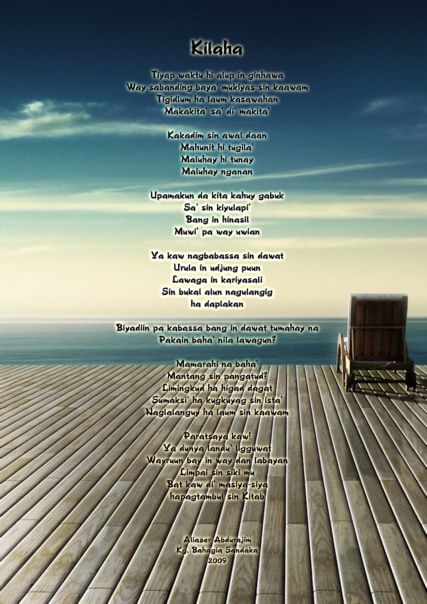 The Poems in the Dossier | ALL TAUSUG