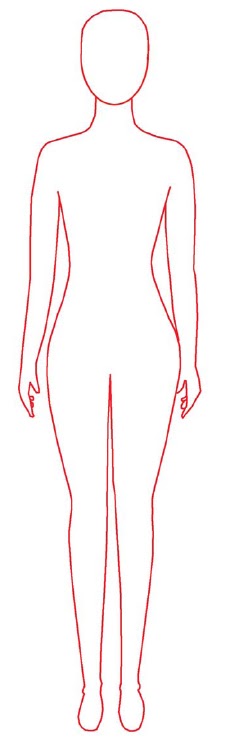 Proporsi Tubuh Wanita Secara Desain Busana - Perumperindo.co.id