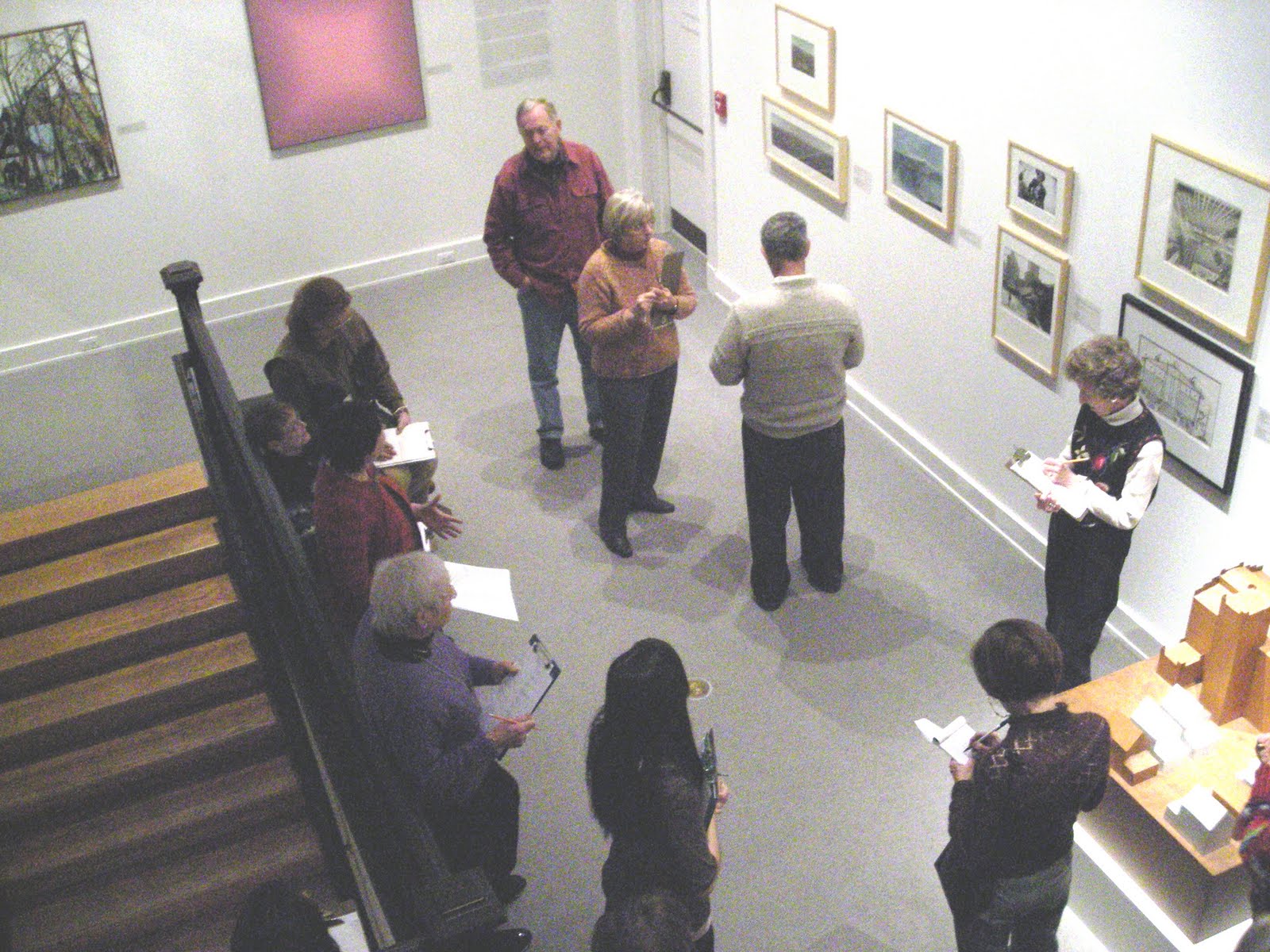 Docent training session