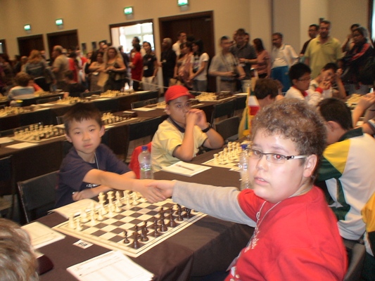 Canadian Youth Chess Team at WYCC 2010: Round 1 photos
