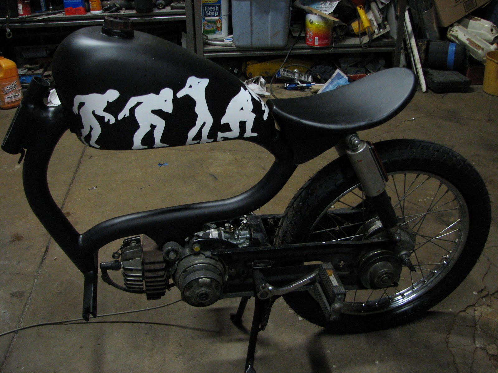 TRASH TAUKIN': O.C.D. Chopper moped