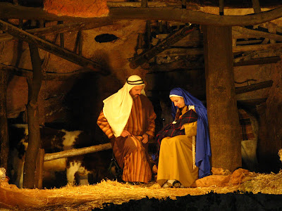 Pesebre y evangelios