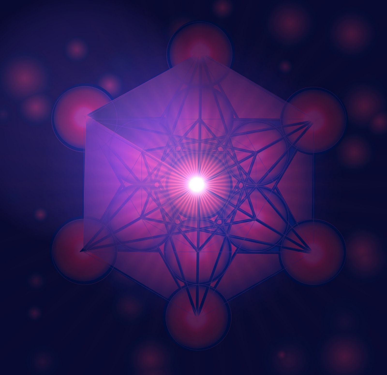 mandala pessoal: Cubo de Metatron (série)