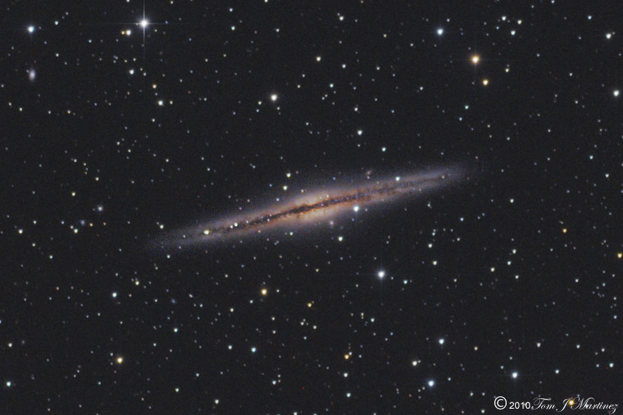Tom J Martinez PhotoBlog: NGC 891 - Edge On Galaxy