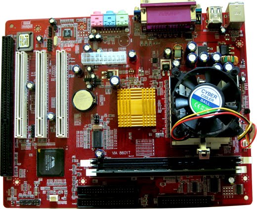 KITS DIVERSOES ELETRONICAS E INFORMATICA: PLACA MAE VIA 8601T PENTIUM 3 ...