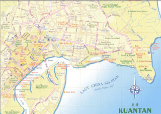 Malaysia Travel Guide And Map: Map Of Pahang | Kuantan