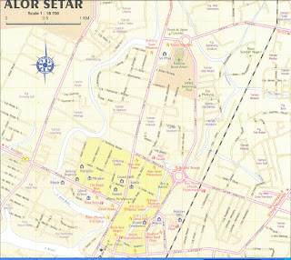 Malaysia Travel Guide And Map: Map Of Kedah | Alor Setar