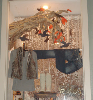 Kristine's: Fall Window Displays