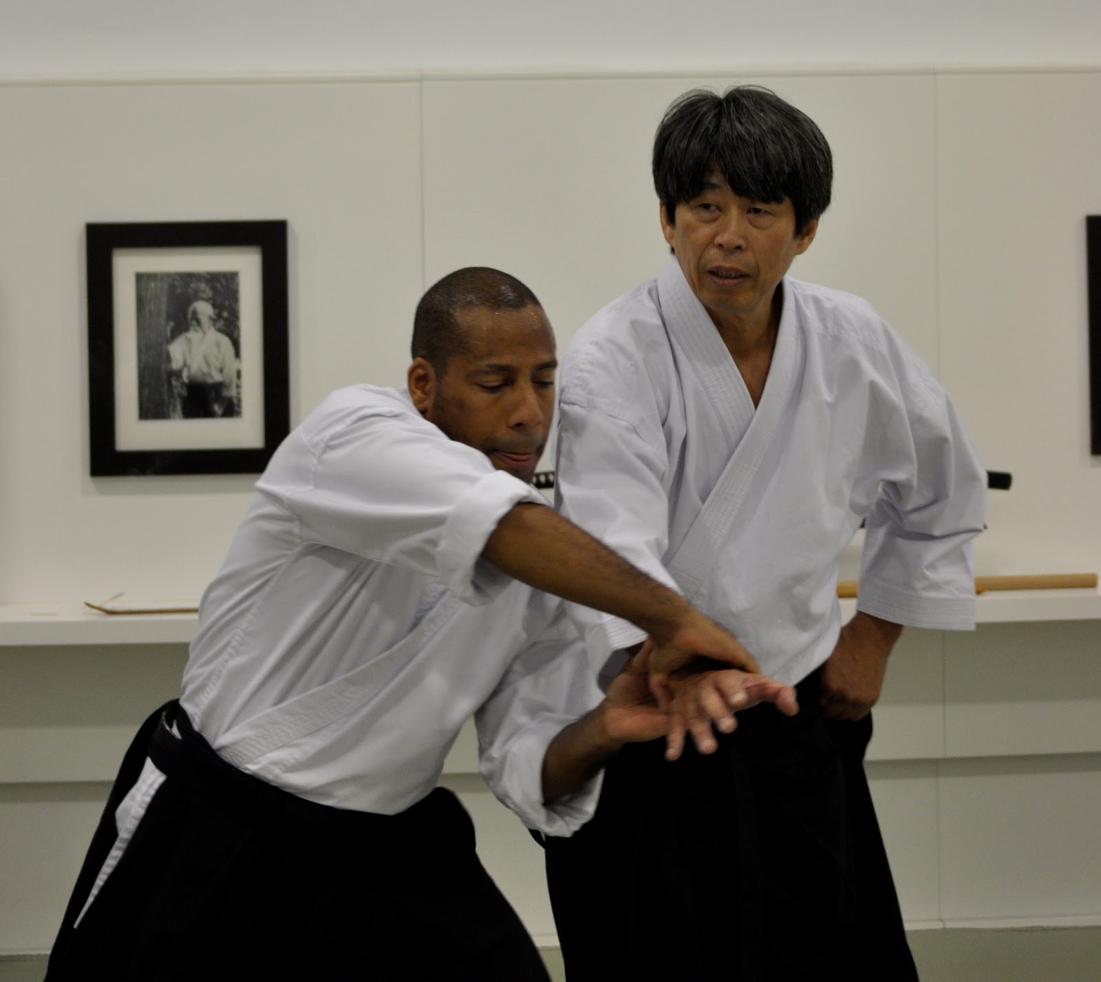 Aikido. Irimi-Tenkan.: Curso de Haruo Matsuoka en Sevilla