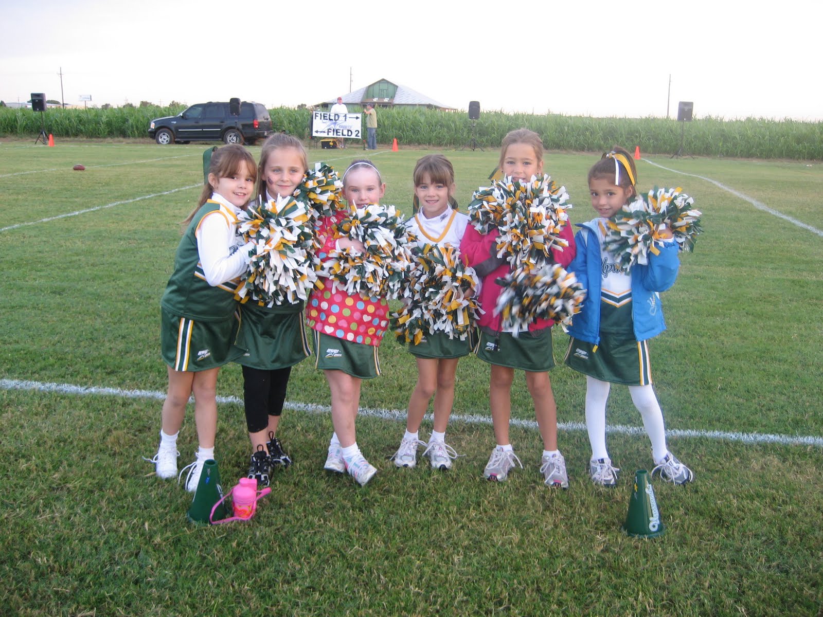 Going Green - The Green's Life: Upward Cheerleading