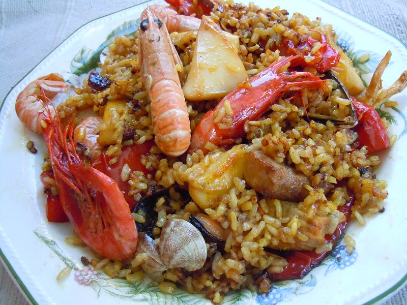 Arroces (III): Con mariscos