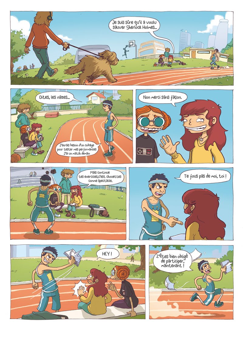 Le Glob à Borev: Projet BD jeunesse