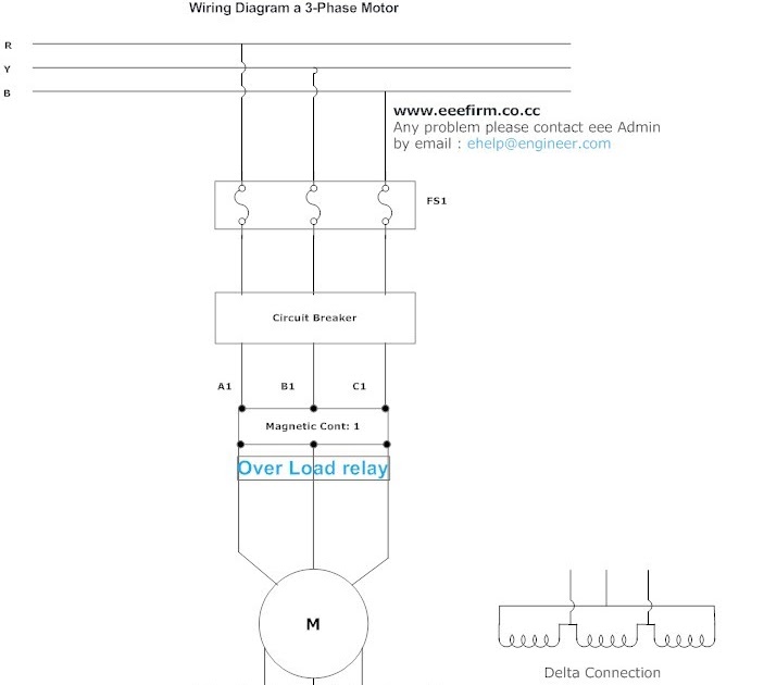 Three Phase Motor Wiring Connection