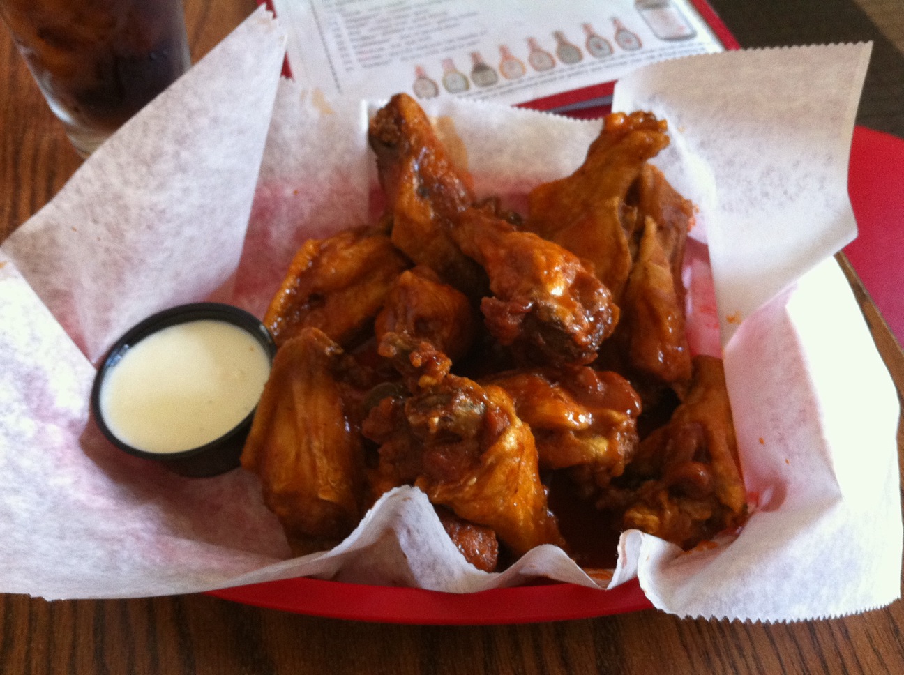 Chewing through life: Alliger's House of Wings.........25 different ...