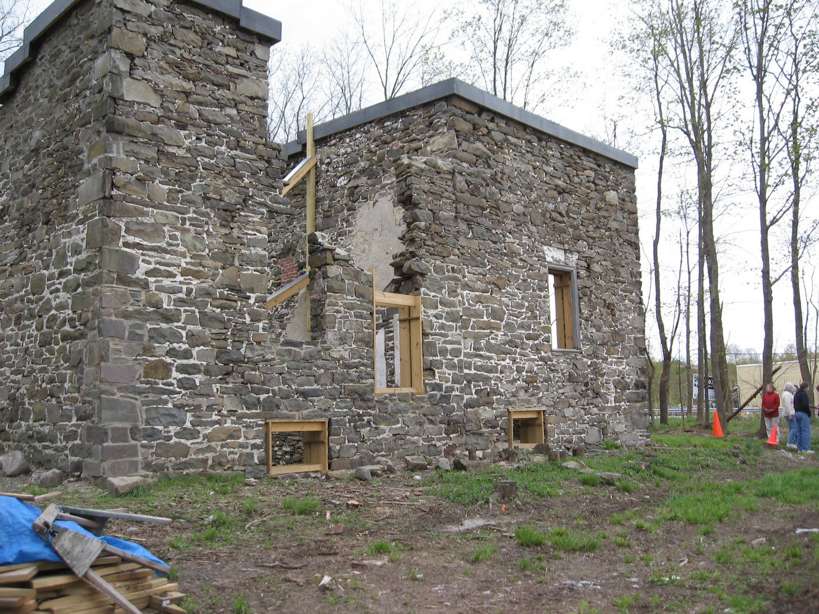 Colden Mansion Ruins: The Preservation of the Ruins: the Stabilization ...