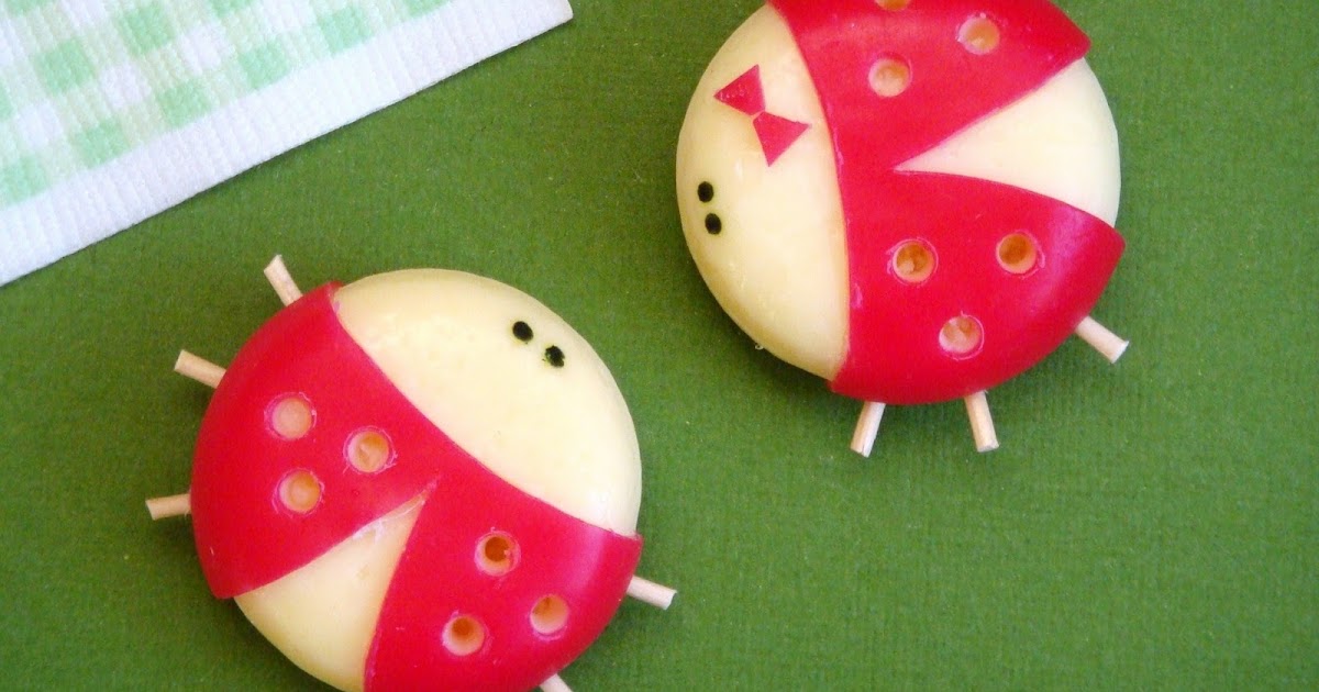 Cute Food For Kids?: Babybel Cheese Ladybug