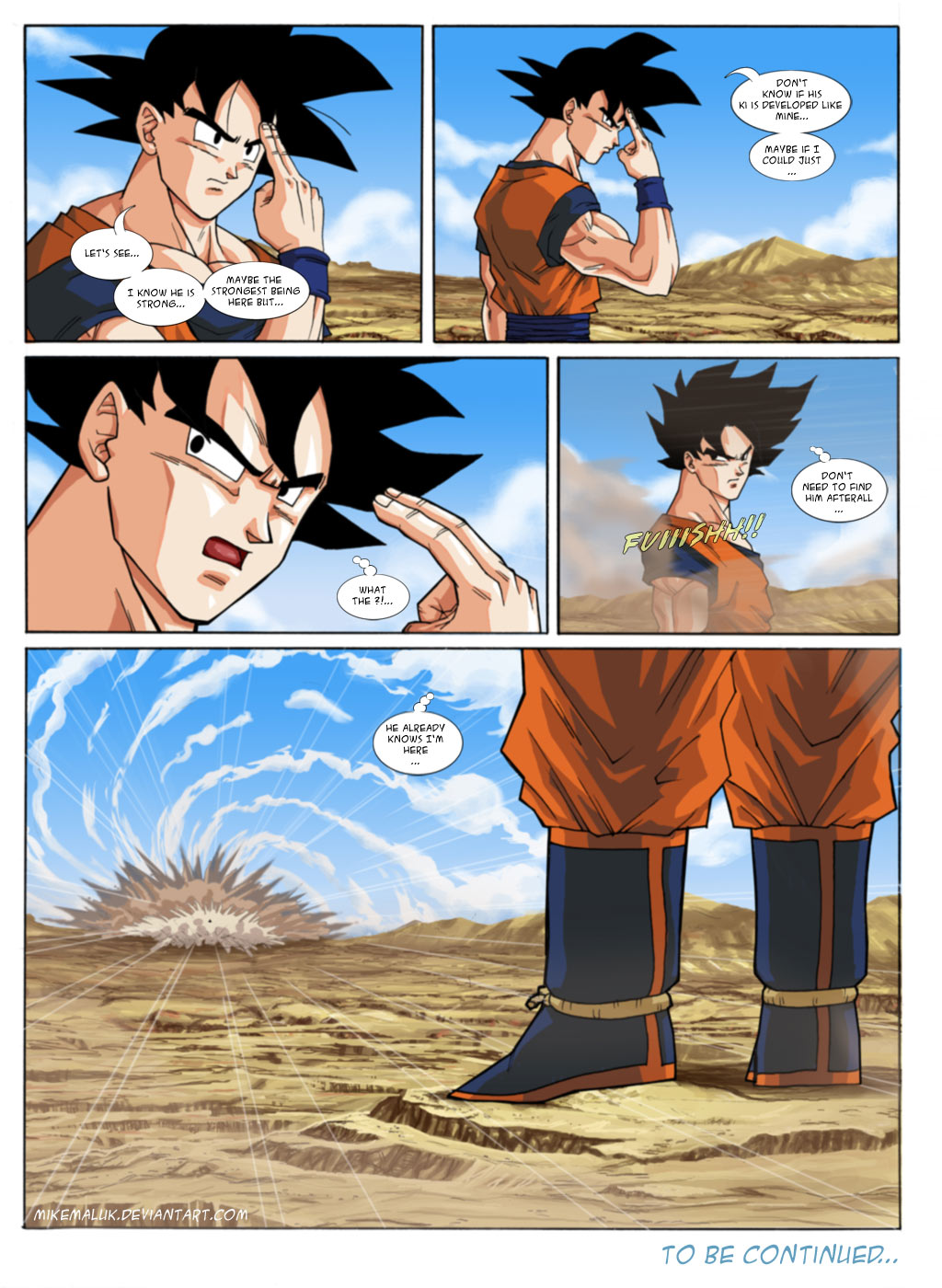 Miguel Mendonça Comics: Goku vs Superman Comic