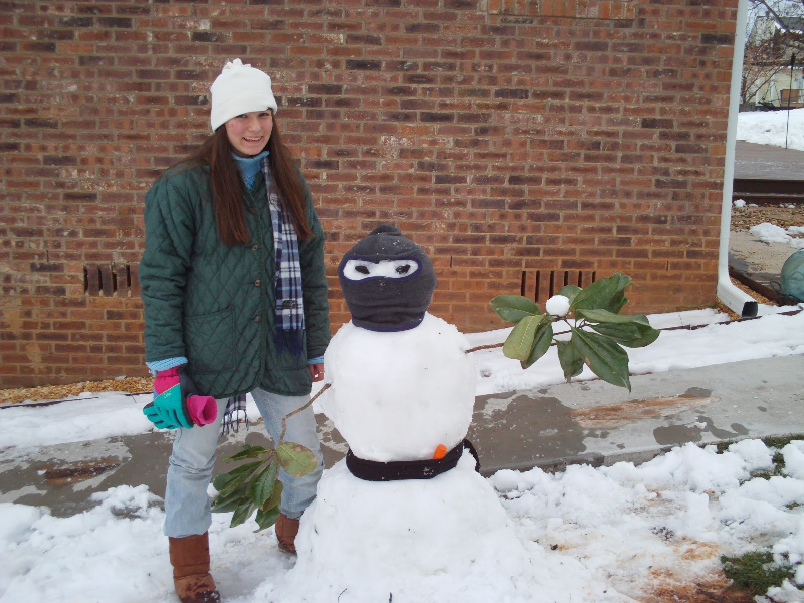 Happy.Monkey: Mac the Ninja Snowman