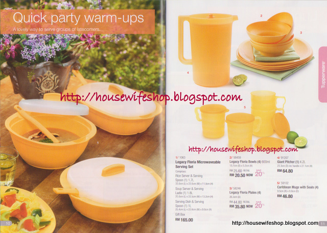 HoUsEWifeShop... Selling TUPPERWARE BRANDS product and SHAKLEE... Special Price for Special ...