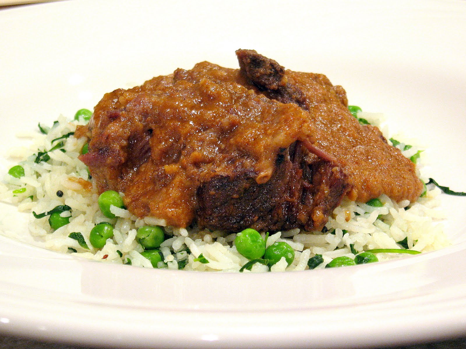 Beef Braised with Yogurt, Indian Style - The Spiced Life
