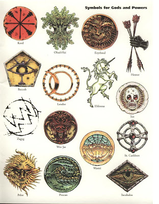 Greyhawk Campaing 4.0: Gods and Powers Symbols (Part 2)