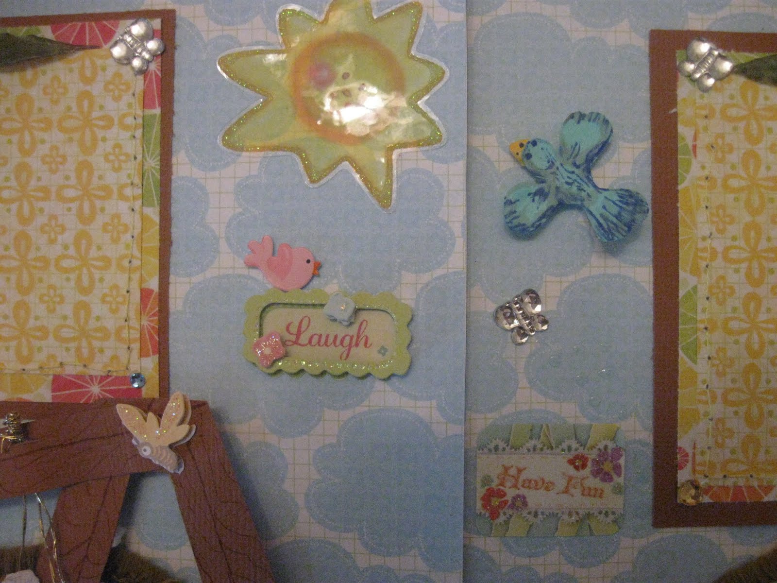 Kathleen's Creations: "Playground" Scrapbook 2 page layout original design